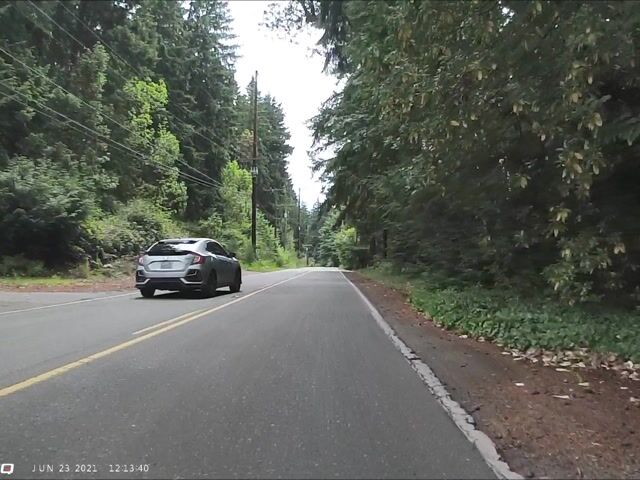 Honda doing 58 mph in 25 mph zone - UpRide.cc - Make Cycling Safer